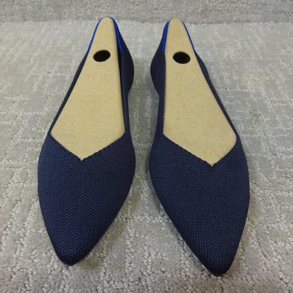 Rothy's | Shoes | Rothys The Point Womens Size 85 Maritime Navy Pointed ...
